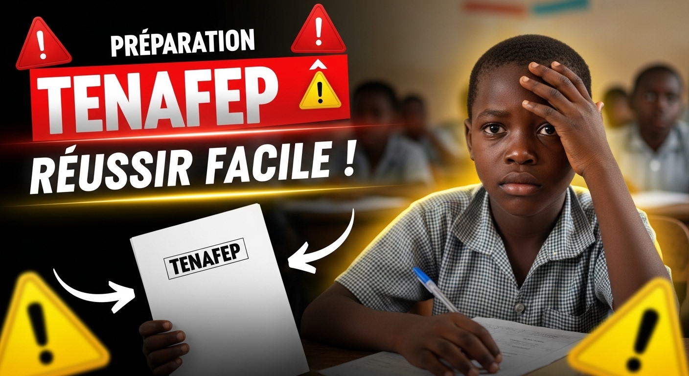 Guide complet de préparation au TENAFEP RDC + PDF gratuit